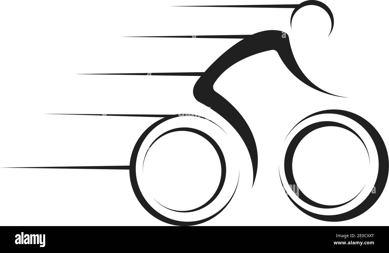 Business woman riding bicycle Cut Out Stock Images & Pictures - Alamy