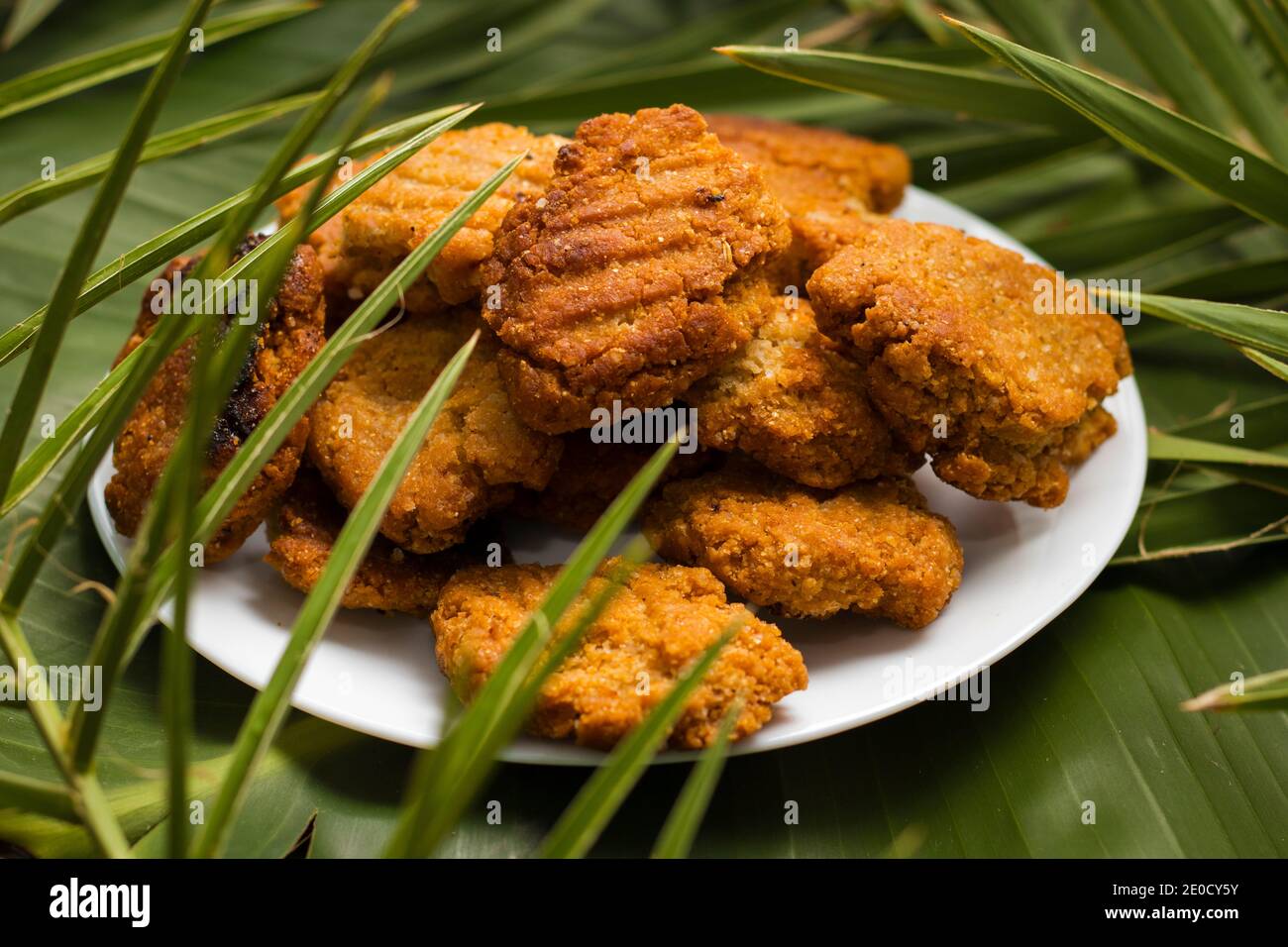 Thekua is an Indian sweet dish.popular in uttarpradesh, bihar and ...