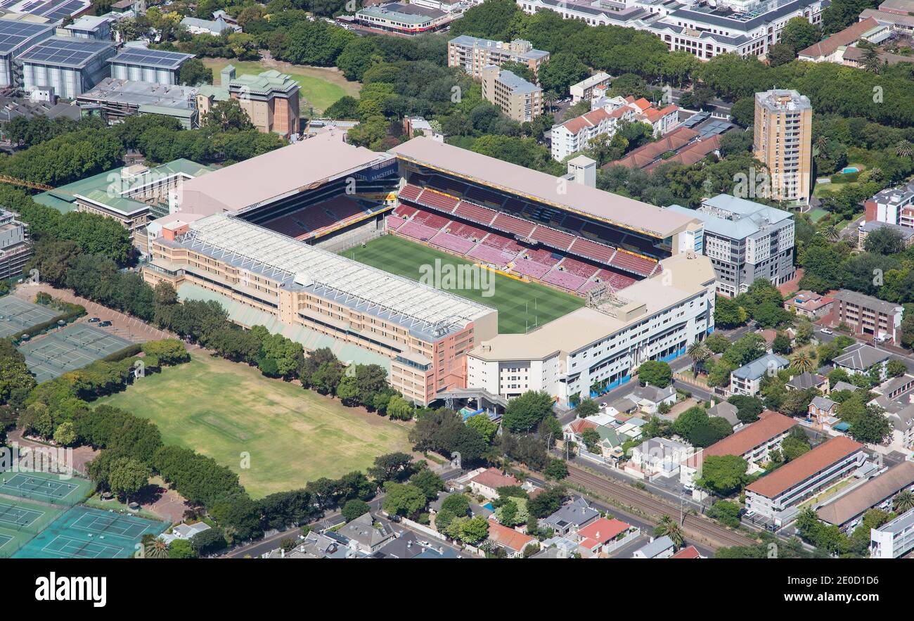 Cape Town, Western Cape, South Africa - 12.22.2020: Aerial photo of ...