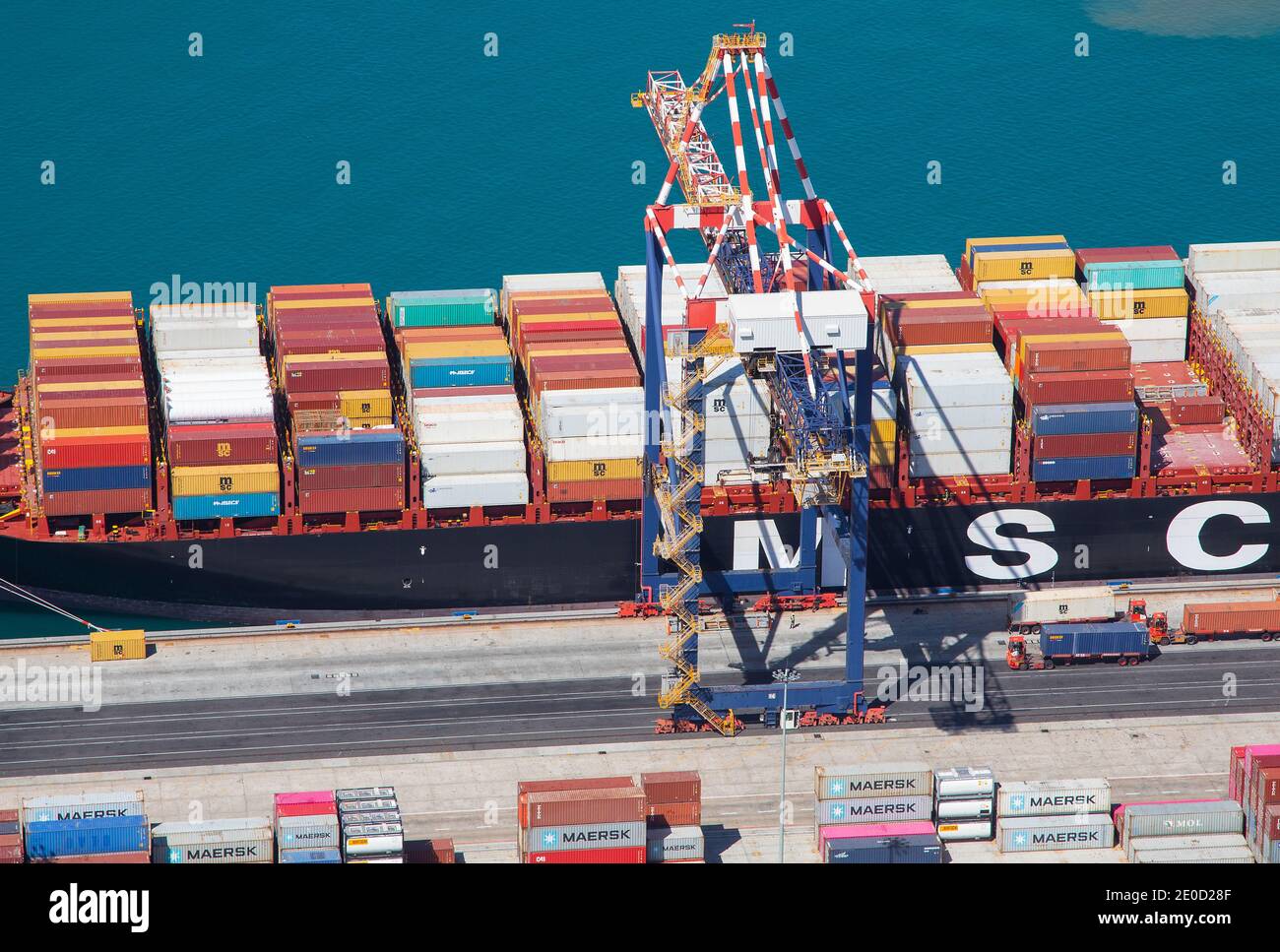 Cape Town, Western Cape, South Africa - 12.22.2020: Aerial photo of a ...