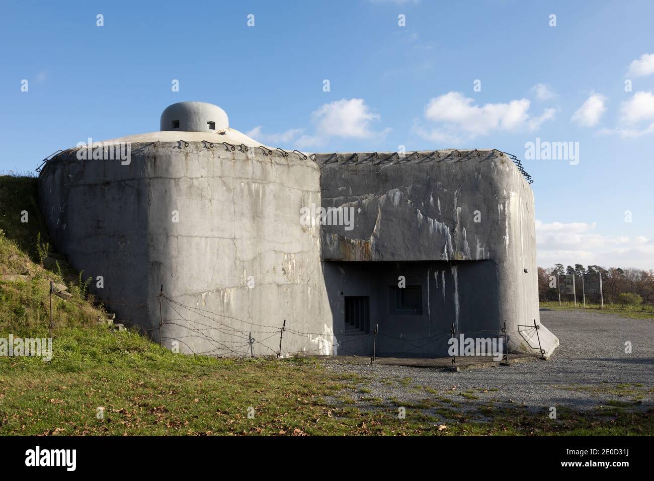 Darkovicky, Czech Republic - fortress and stronghold made of concrete ...