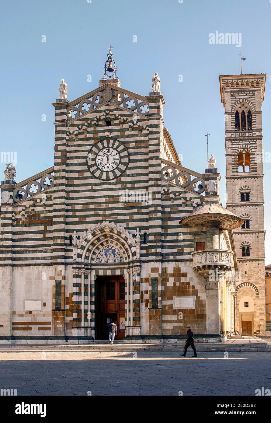 Italy Tuscany Prato - Cathedral of Santo Stefano Stock Photo - Alamy