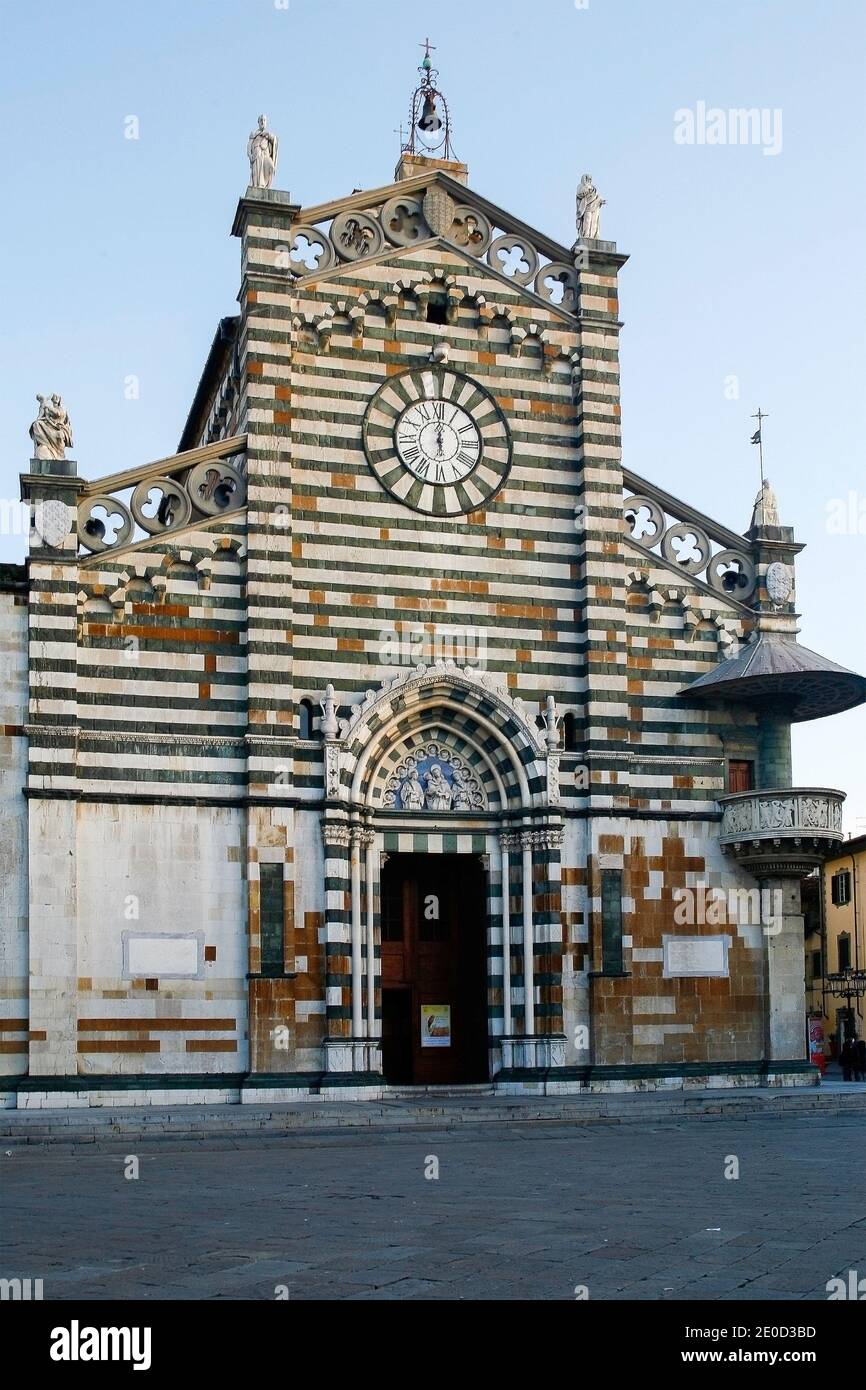 Italy Tuscany Prato - Cathedral of Santo Stefano Stock Photo - Alamy