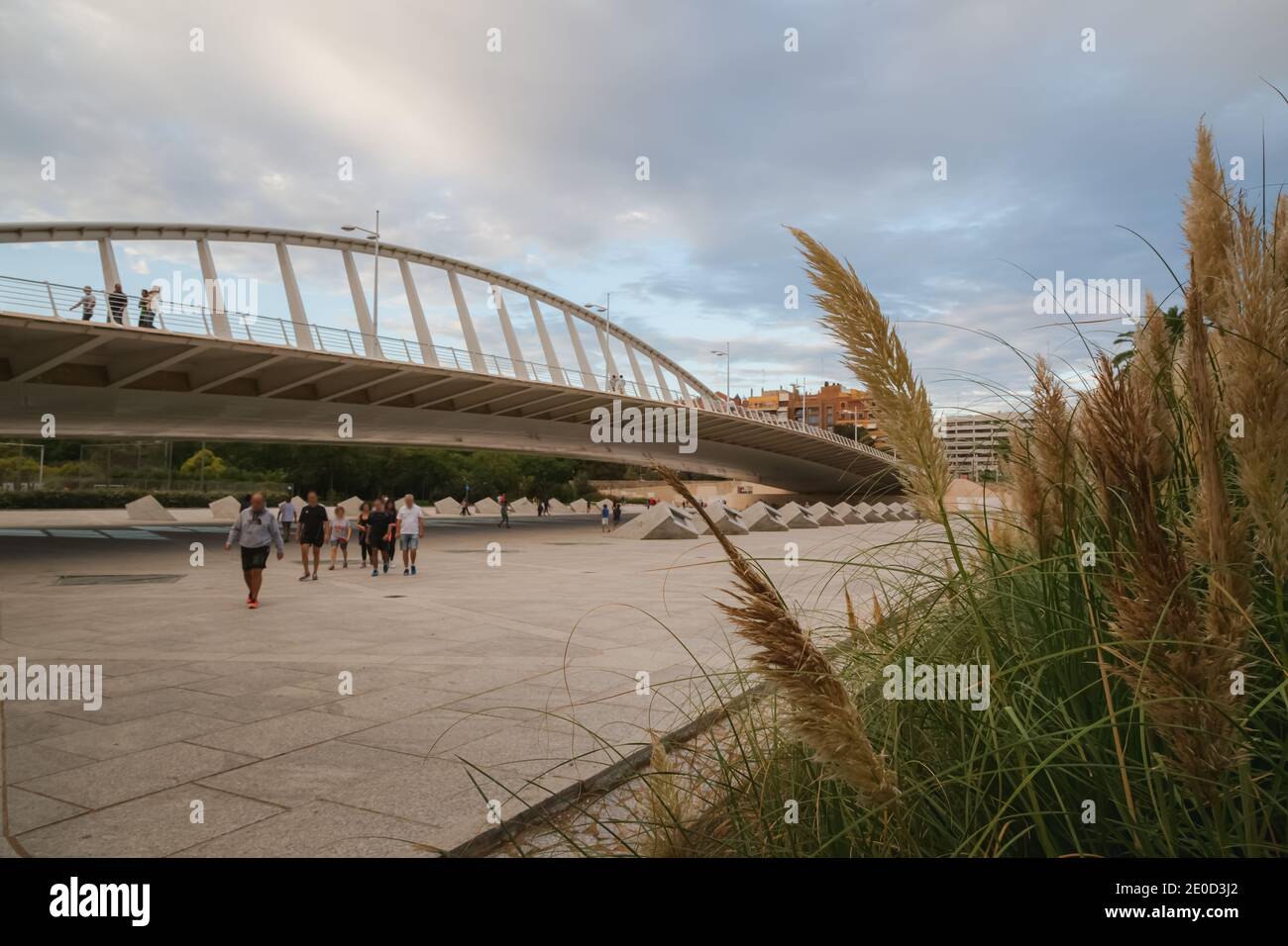 After a severe flood the turia river was diverted and reclaimed as ...
