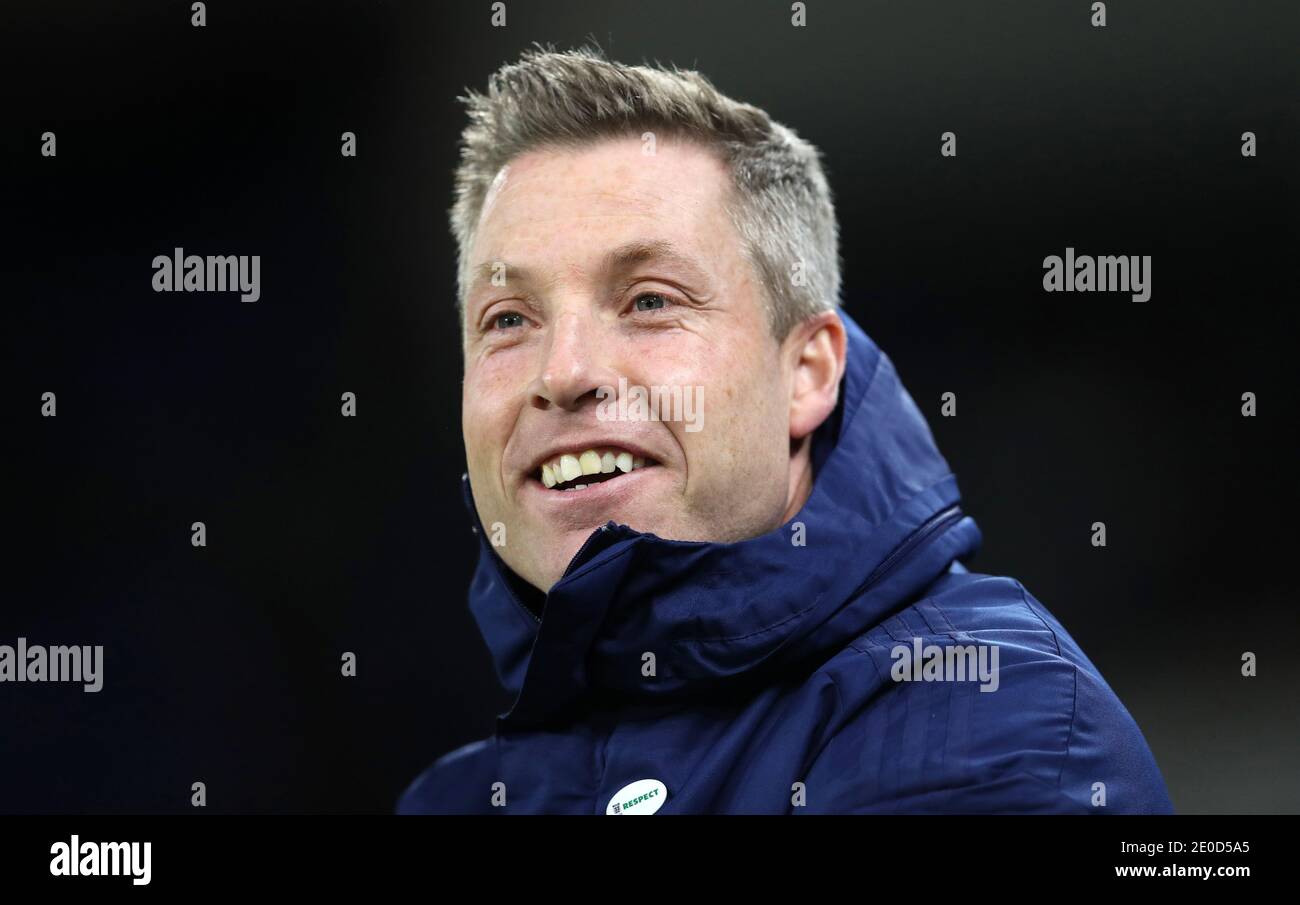 File photo dated 28-01-2020 of Cardiff City manager Neil Harris Stock ...