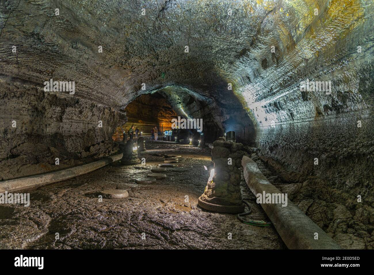 Manjanggul Cave at Jeju island, Republic of Korea Stock Photo - Alamy