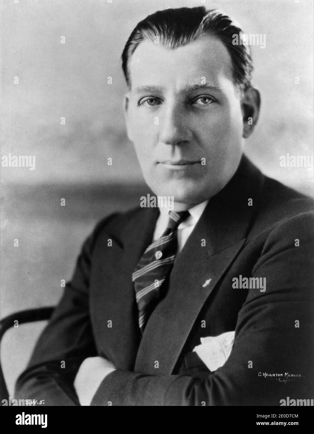 SAM WARNER circa 1924 Portrait by C. HEIGHTON MONROE Co-Founder and C.E ...