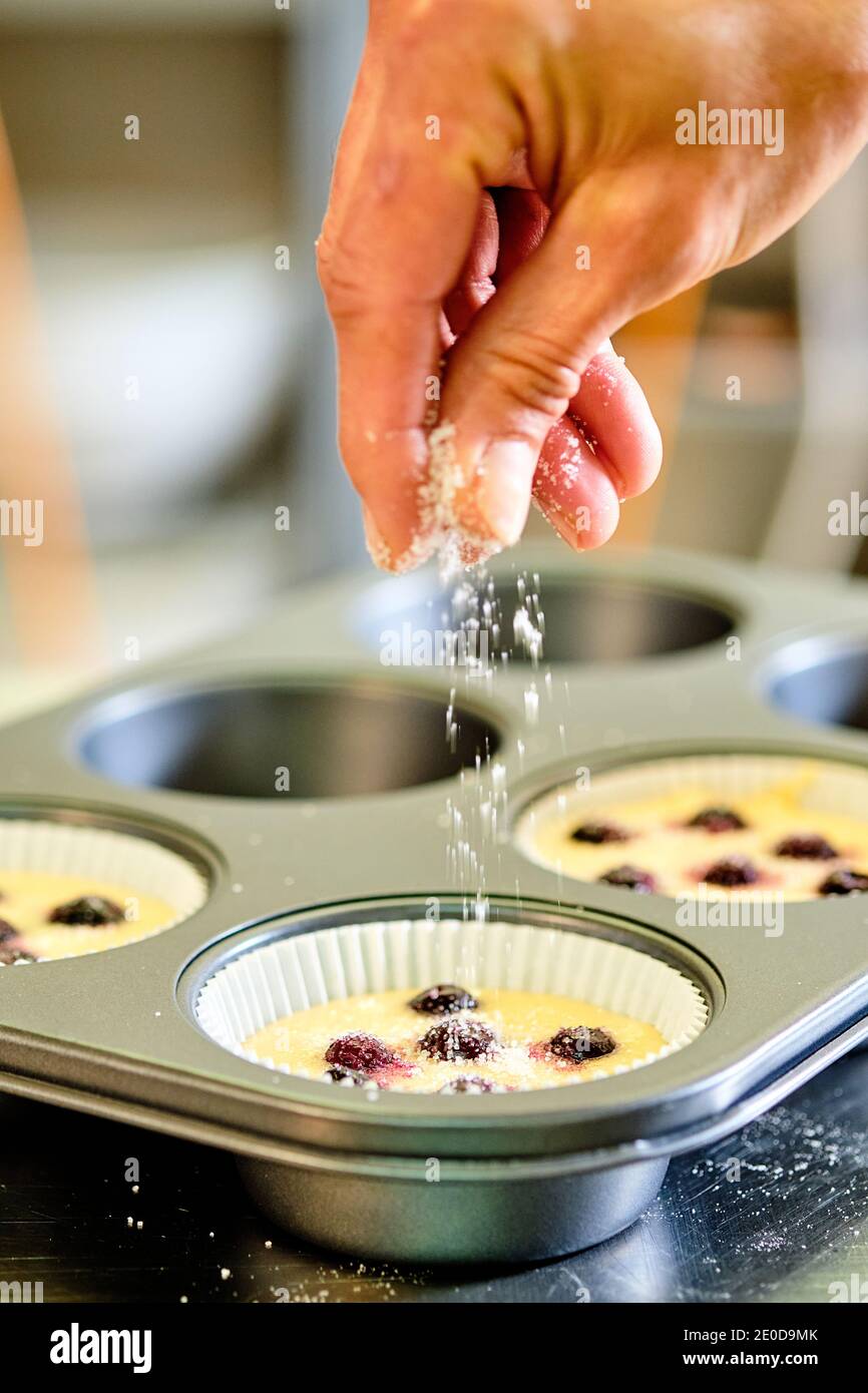 Sprinkle powder hi-res stock photography and images - Alamy