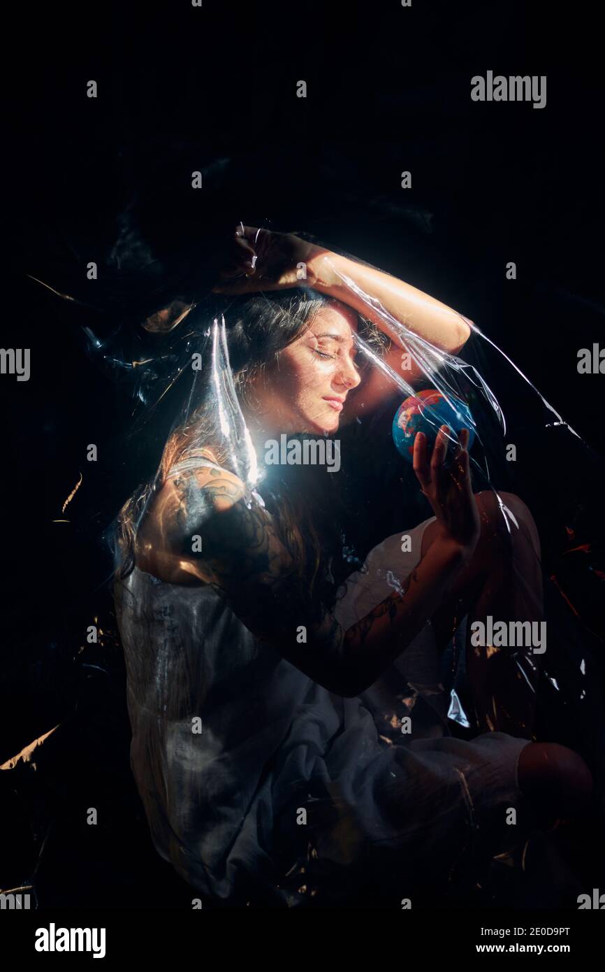 Under plastic sheet hi-res stock photography and images - Alamy