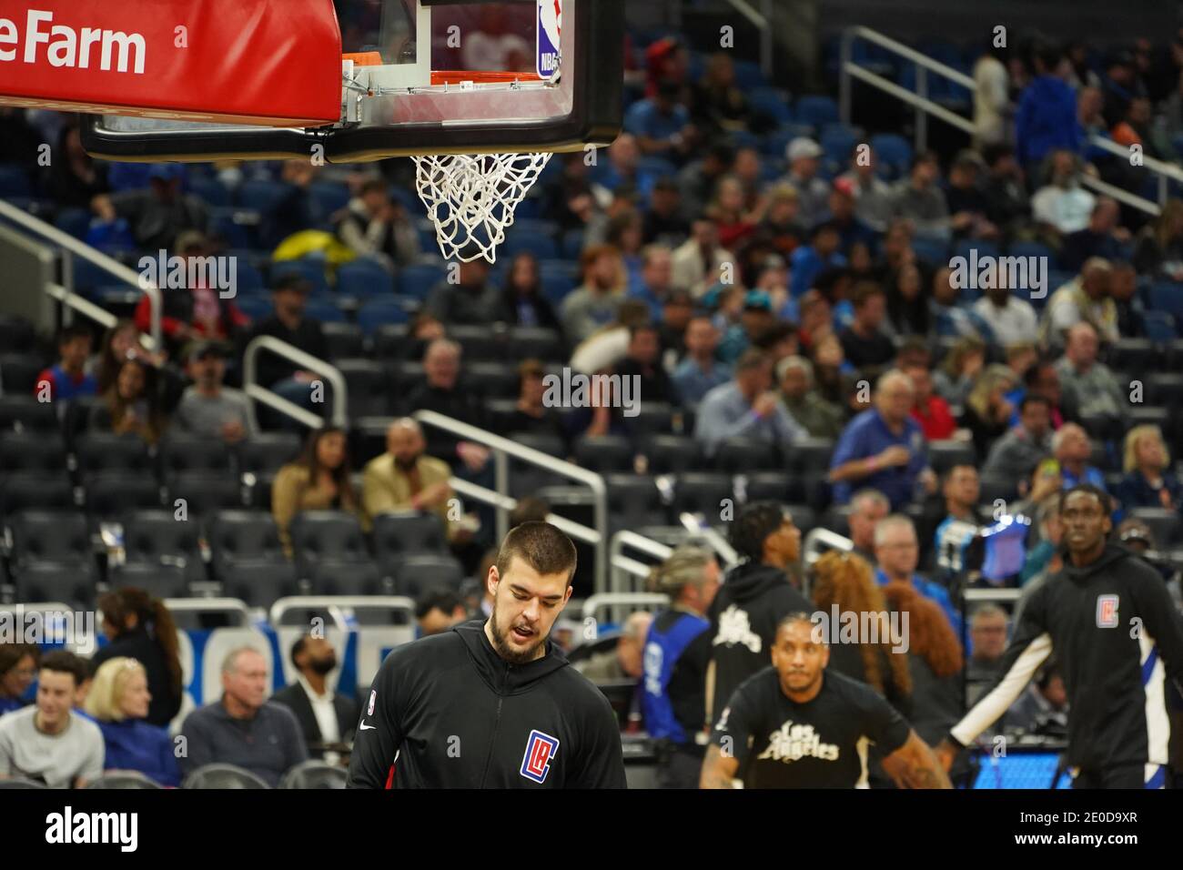 Orlando Magic host the LA Clippers at the Amway Center in Orlando ...