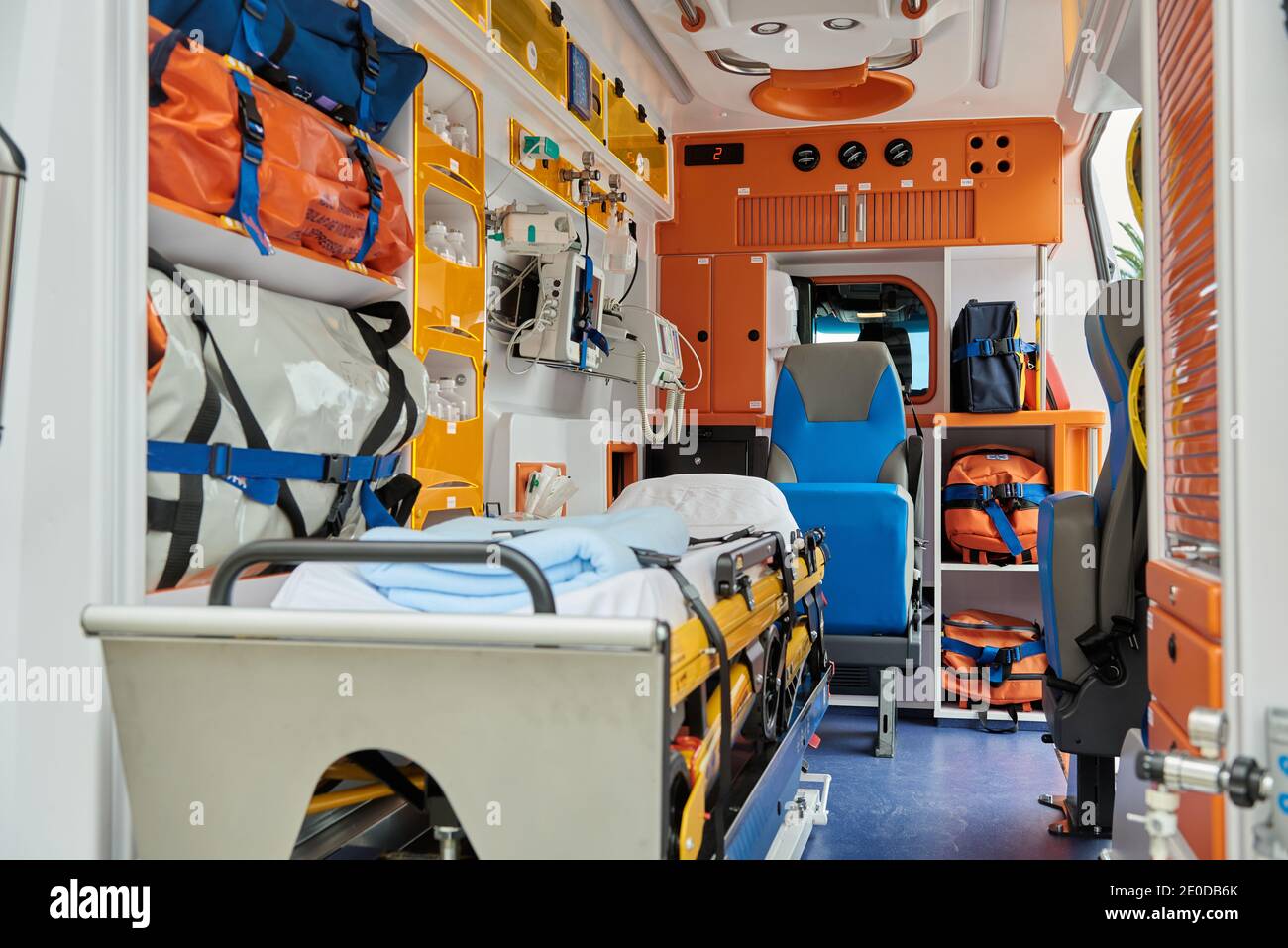 Interior contemporary ambulance car hi-res stock photography and images ...