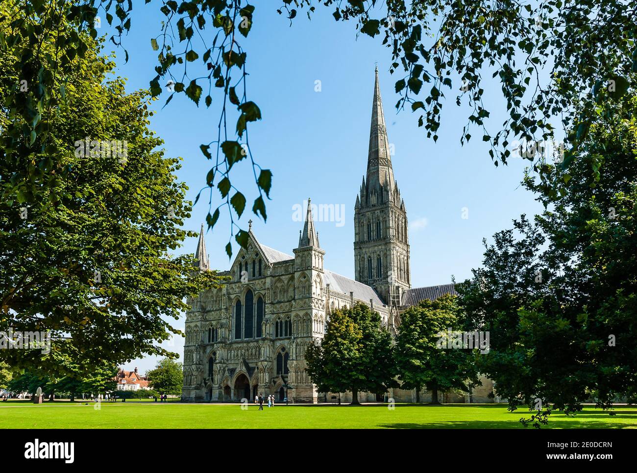 Medieval spire salisbury cathedral in hi-res stock photography and ...