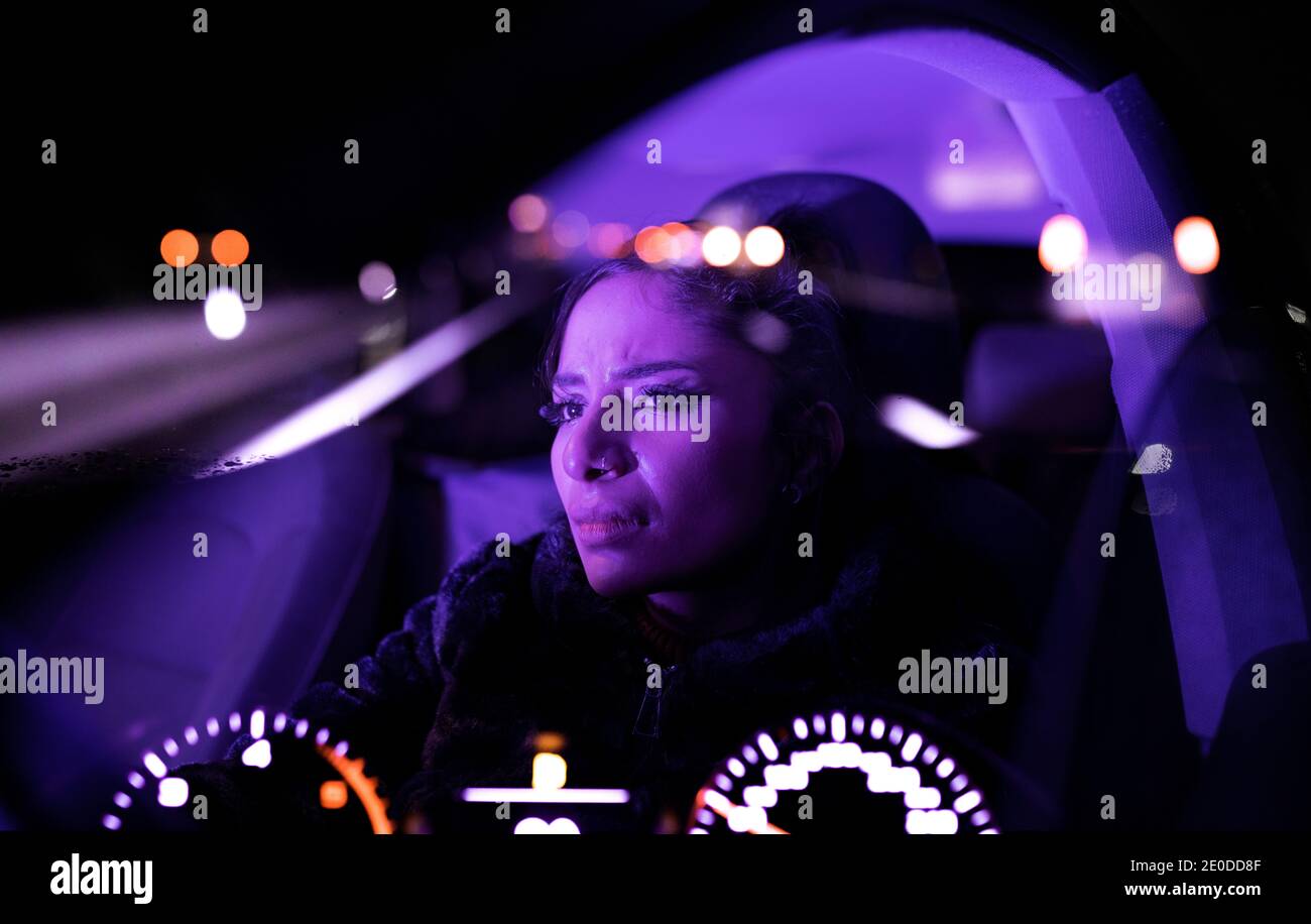 Car despair female hi-res stock photography and images - Alamy