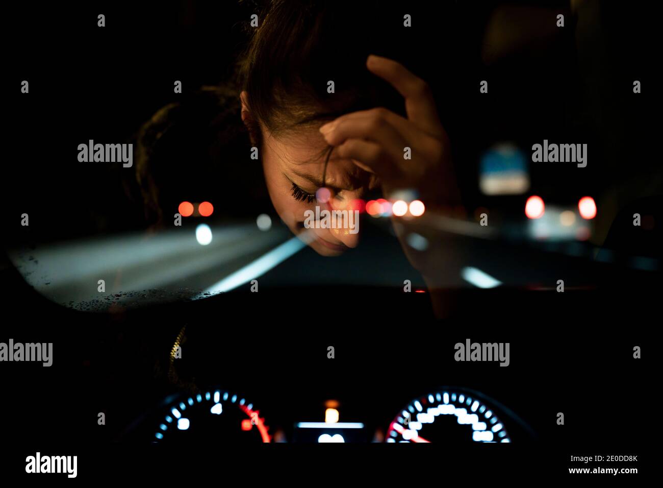 Full length of brave anonymous firefighter wearing special protective ...