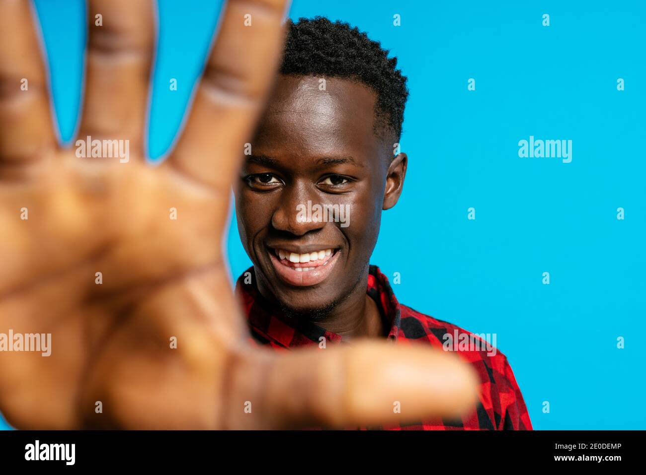 Man reaching towards camera hi-res stock photography and images - Alamy