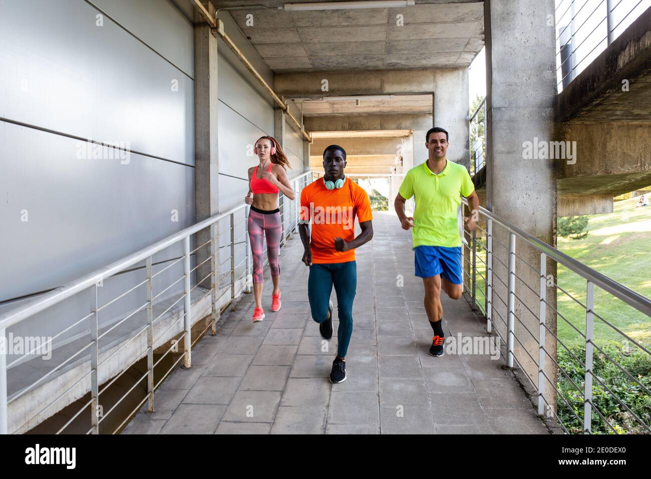 Multiethnic cardio hi-res stock photography and images - Alamy