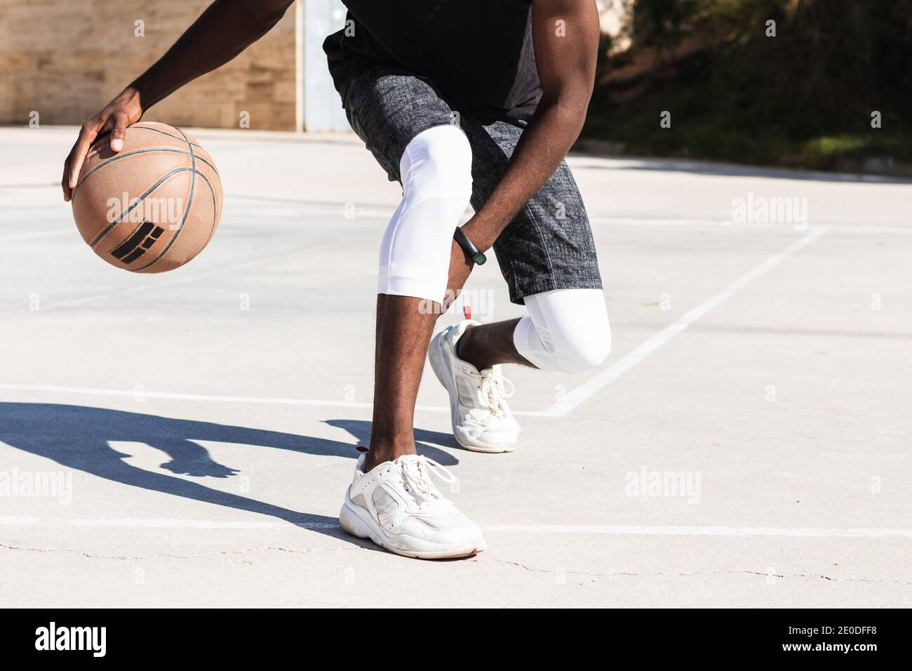 Cropped unrecognizable african american male hi-res stock photography ...