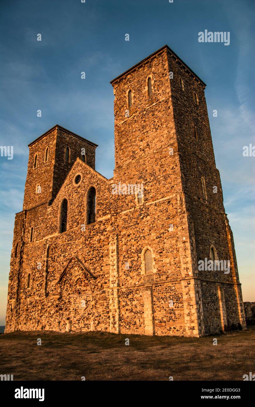 Reculver tower hi-res stock photography and images - Alamy