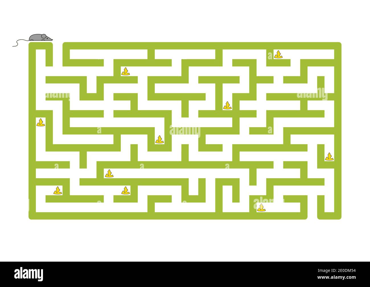 Funny maze. Game for kids. Puzzle for children. Cartoon style ...