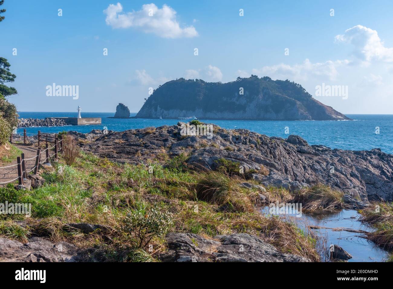 Munseom island at Repulic of Korea Stock Photo - Alamy