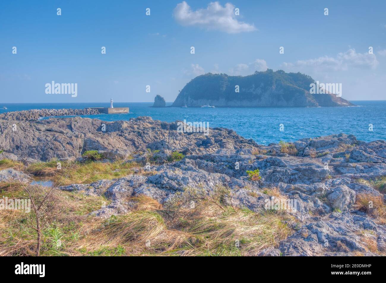 Munseom island at Repulic of Korea Stock Photo - Alamy