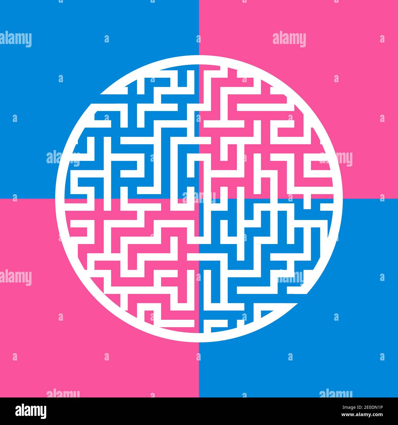 Abstact labyrinth. Game for kids. Puzzle for children. Maze conundrum ...