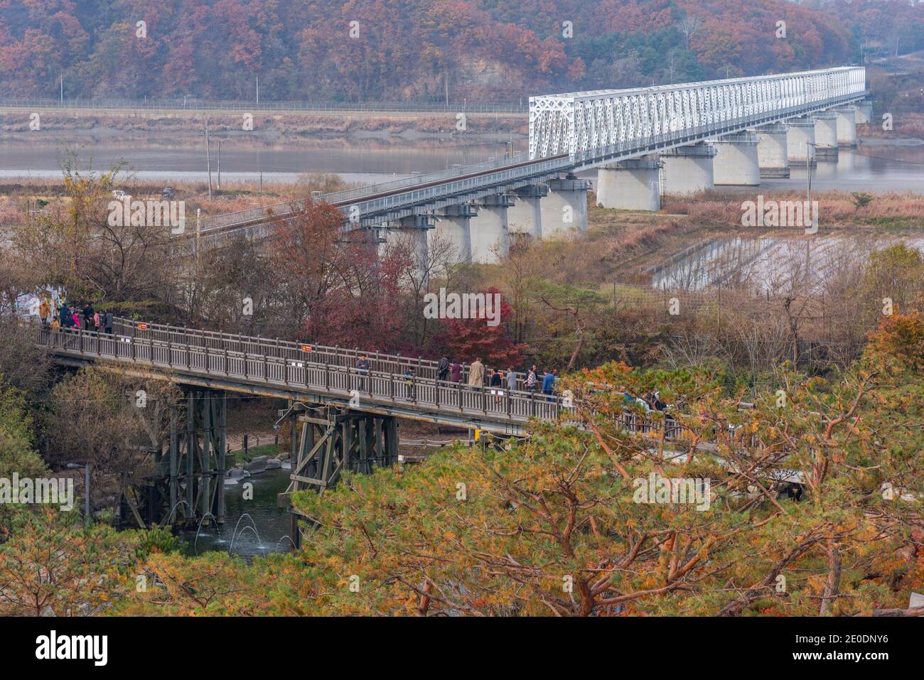 The Bridge of Freedom at Imjingak, Republic of Korea Stock Photo - Alamy