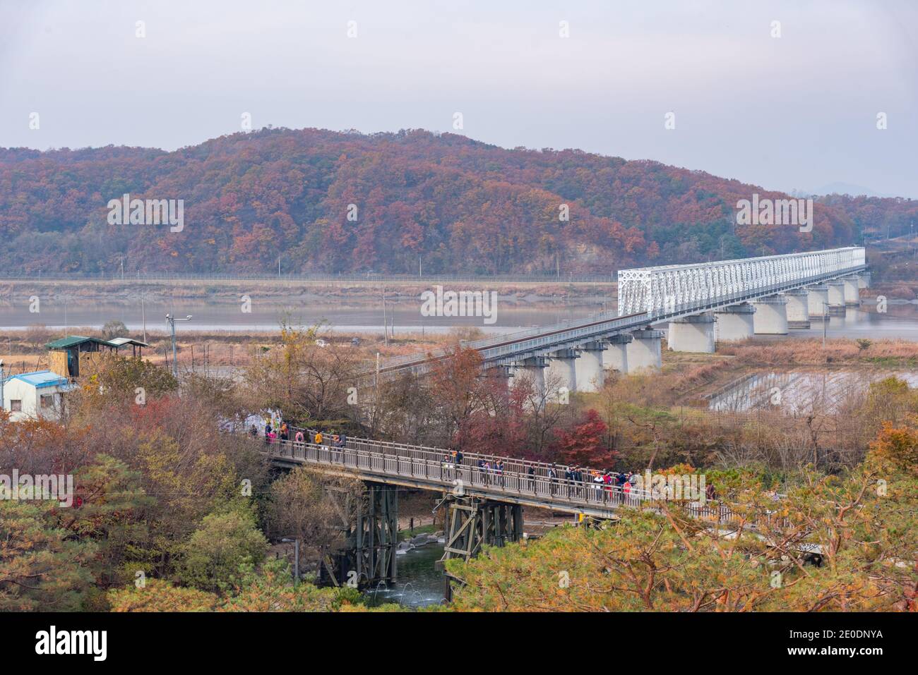 The Bridge of Freedom at Imjingak, Republic of Korea Stock Photo - Alamy