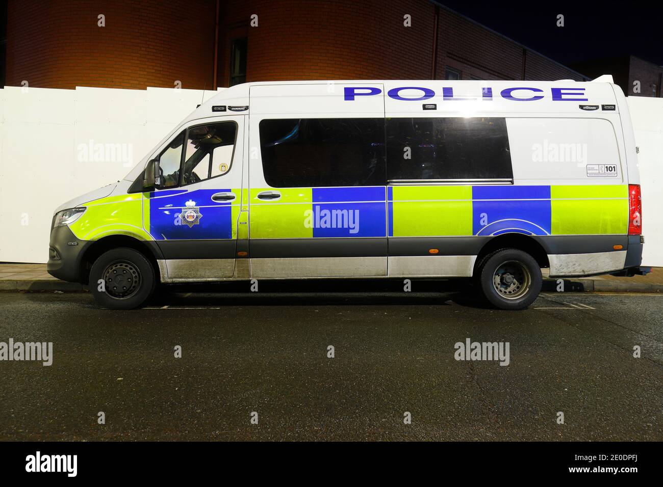 Mercedes police van hi-res stock photography and images - Alamy
