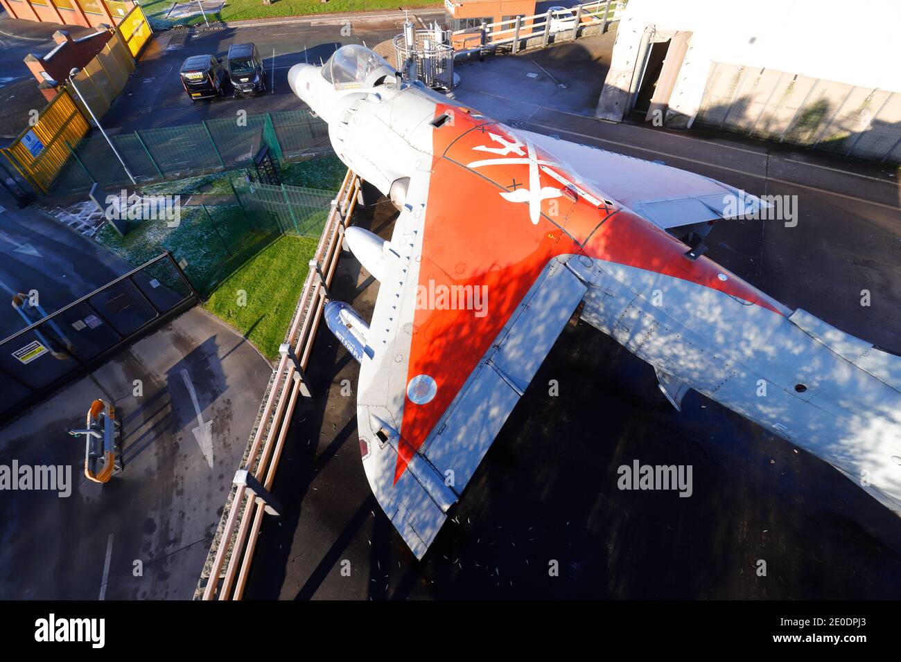 Hesco Bastion Concertainer Depot in Leeds Stock Photo - Alamy