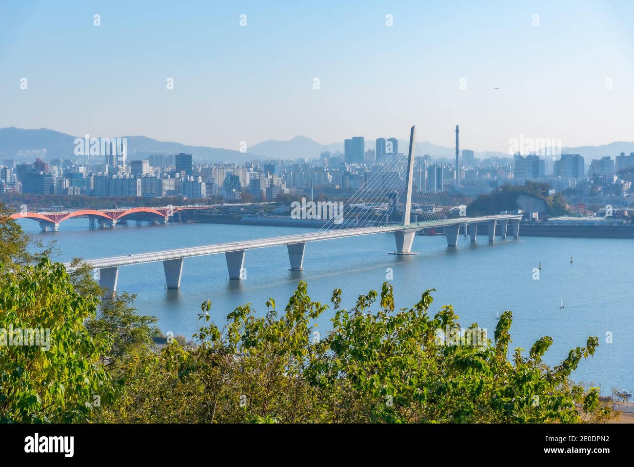 World cup bridge in Seoul, Republic of Korea Stock Photo - Alamy