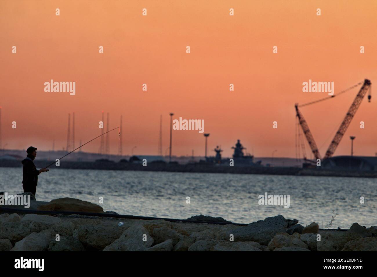 Cane pole fishing hi-res stock photography and images - Alamy