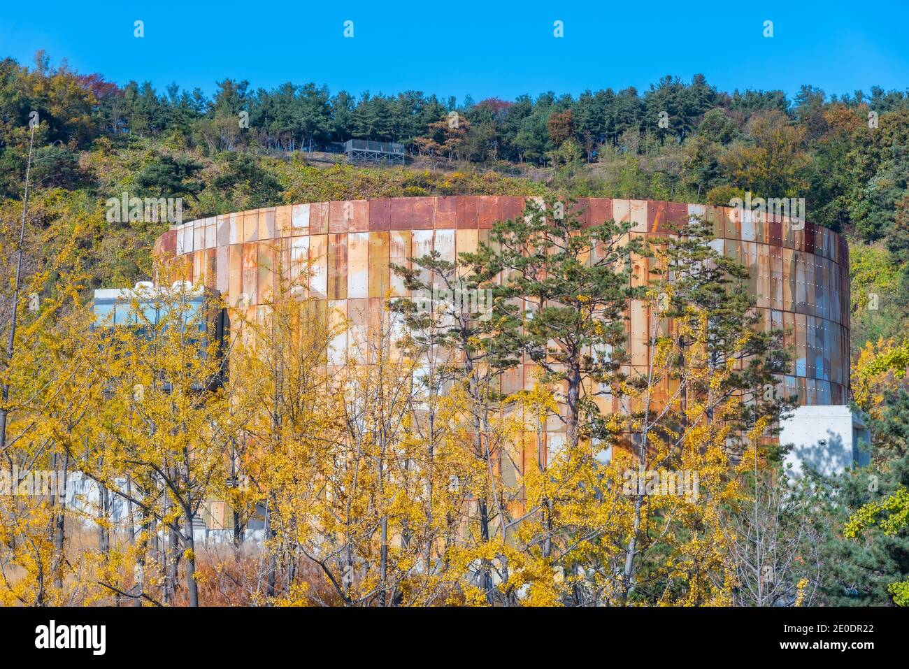 Oil Tank culture park at Seoul presents repurposed oil storage tanks as ...