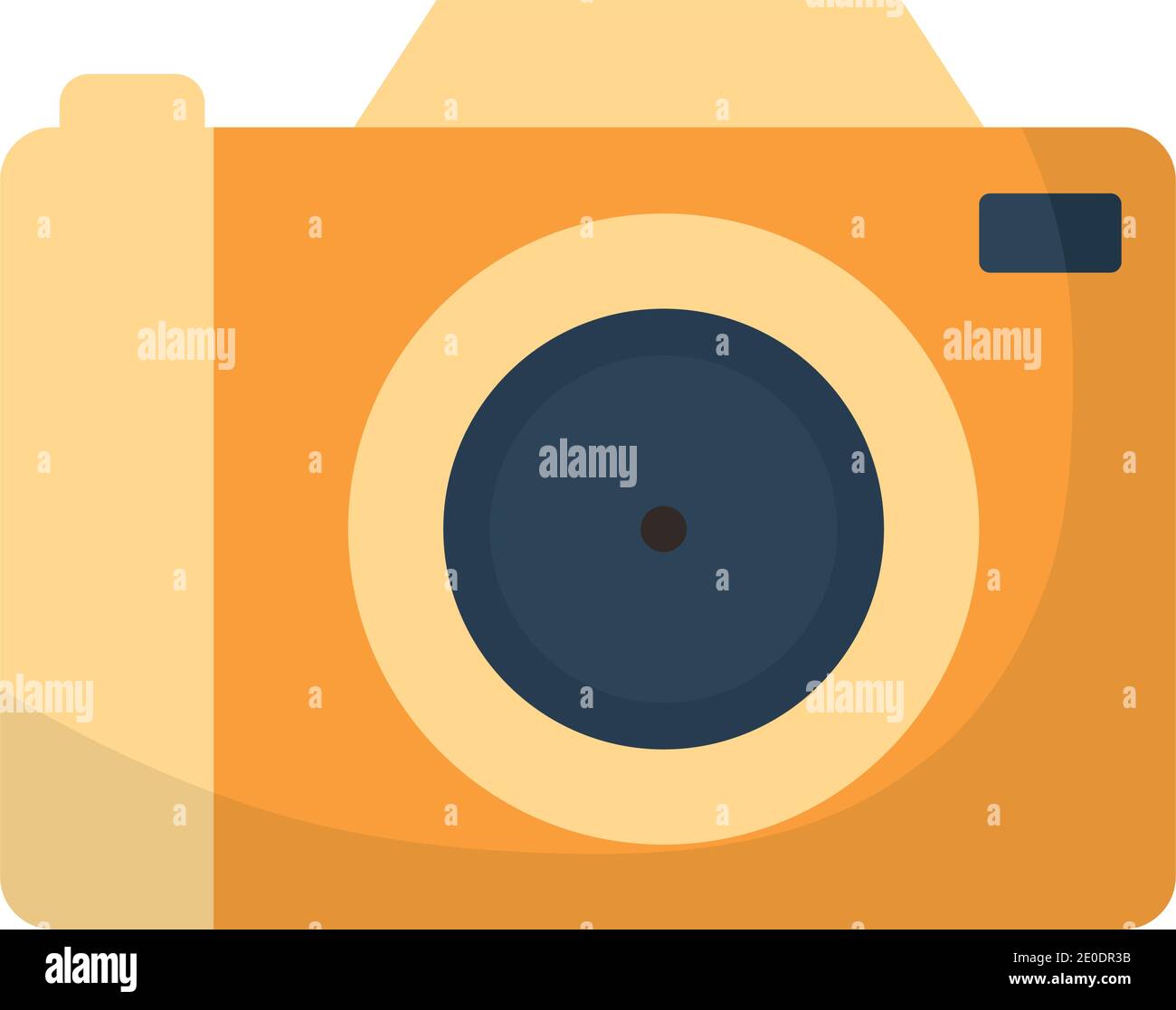 camera with a orange color Stock Vector Image & Art - Alamy