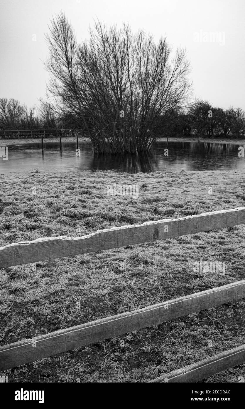 Fen fields Black and White Stock Photos & Images - Alamy