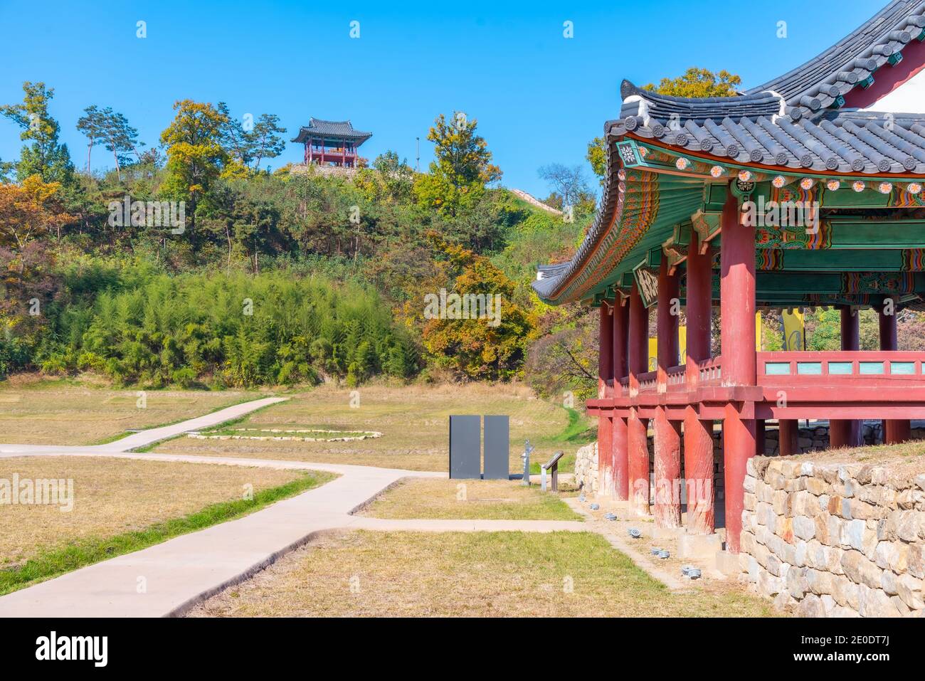 Gongsanseong fortress in Gongju, Republic of Korea Stock Photo - Alamy