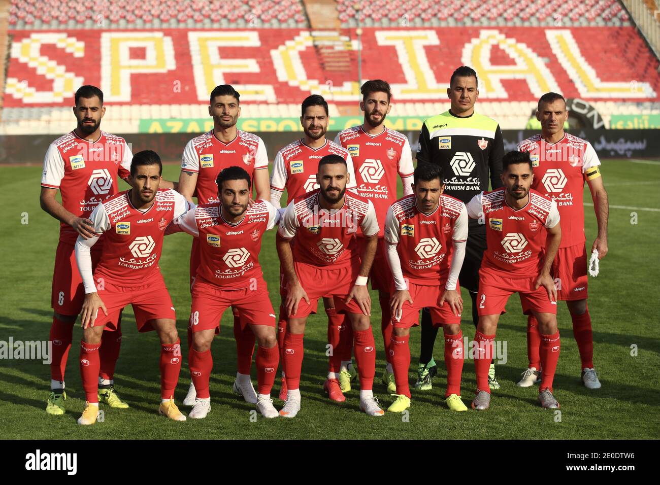 Tehran, Iran. 31st Dec, 2020. Perspolis team photo during the 2020/21 ...