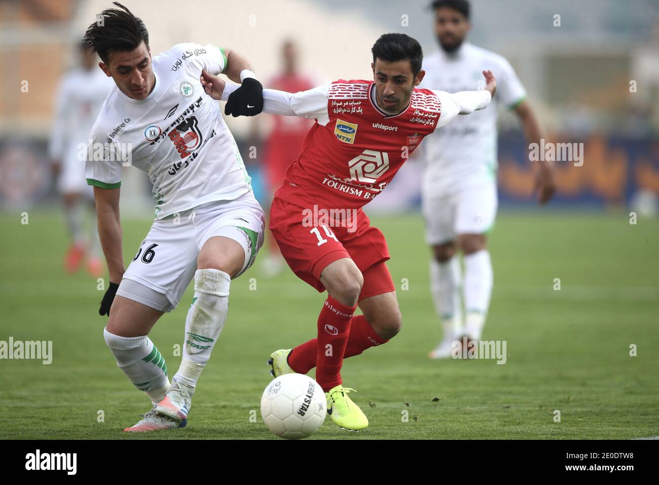 Tehran, Iran. 31st Dec, 2020. Mohamad Soltanimehr (left) and Ehsan ...