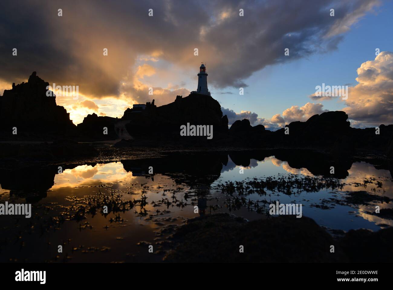 Jersey Channel Islands Lighthouse High Resolution Stock Photography and ...