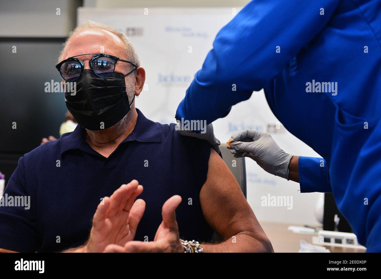 Miami, Florida, USA. 30th Dec, 2020. Music producer Emilio Estefan, 67 ...