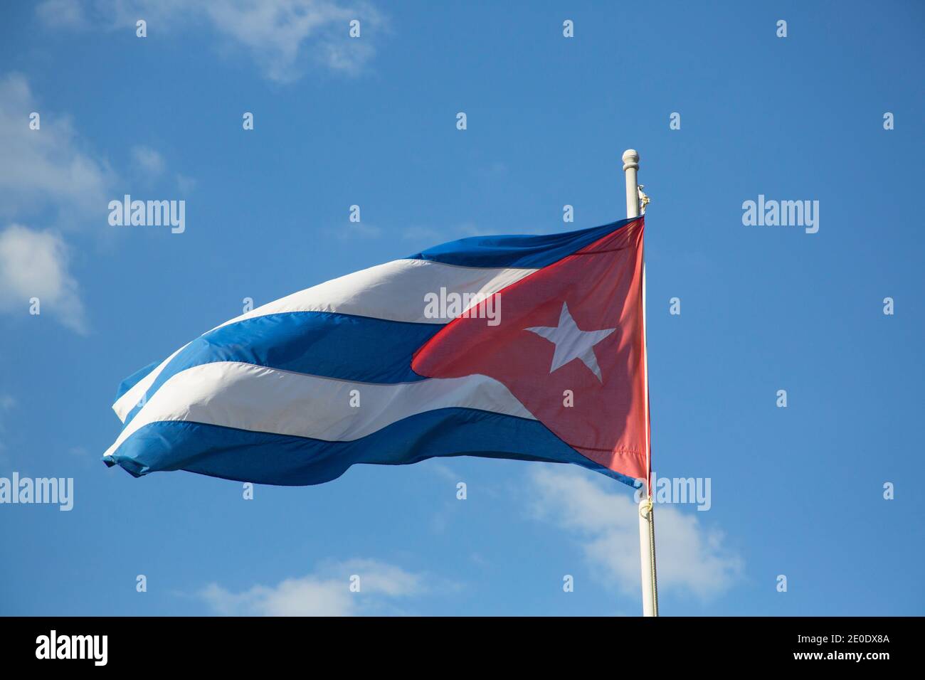 Blue triangle flag hi-res stock photography and images - Alamy