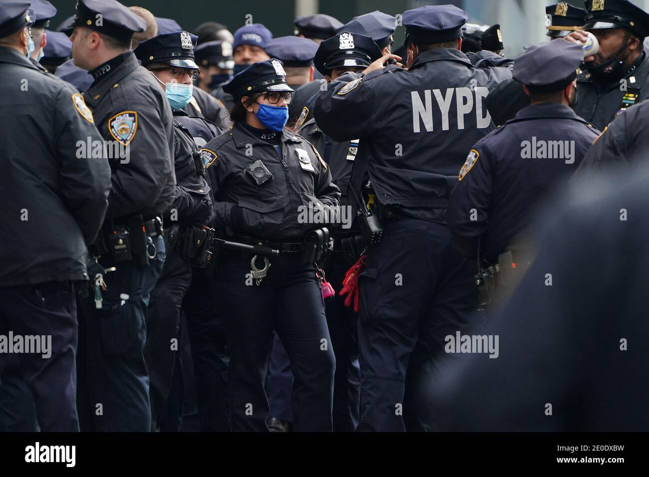 Police muster hi-res stock photography and images - Alamy