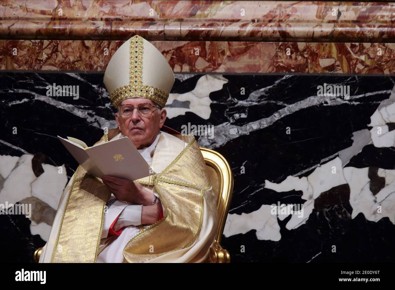 December 31, 2020 - Vatican City (Holy See) Cardinal GIOVANNI BATTISTA ...