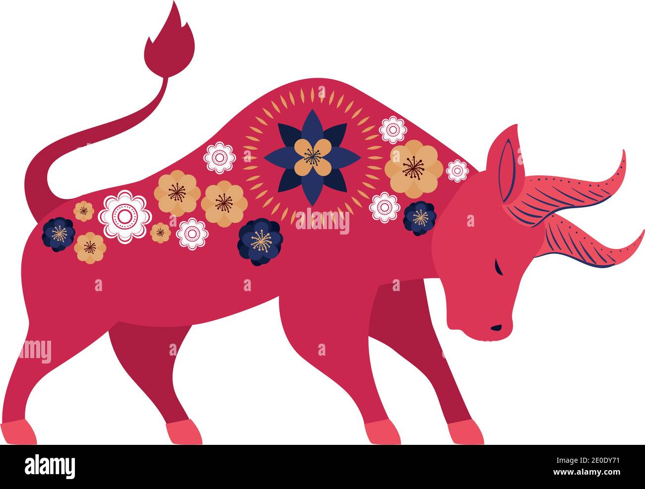 Aggressive bulls Stock Vector Images - Alamy