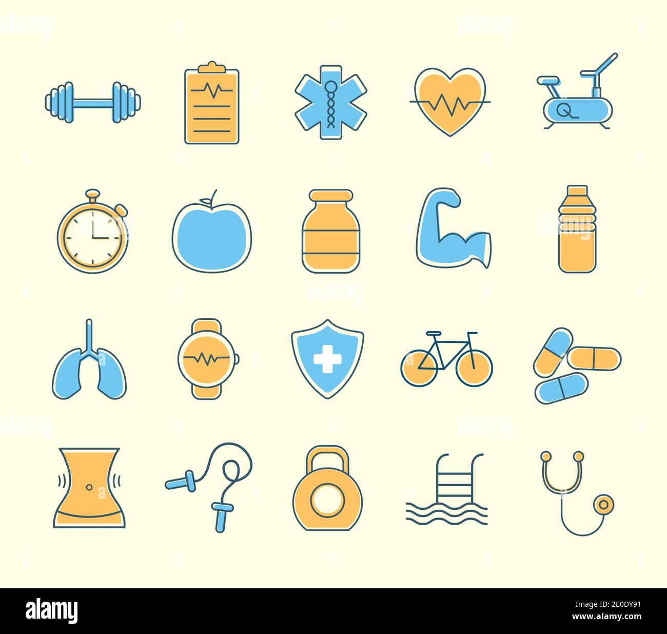 Star jump fitness Stock Vector Images - Alamy