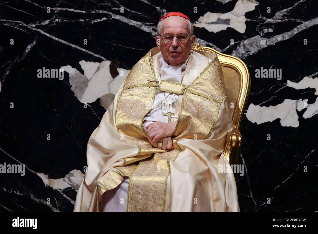 December 31, 2020 - Vatican City (Holy See) Cardinal GIOVANNI BATTISTA ...