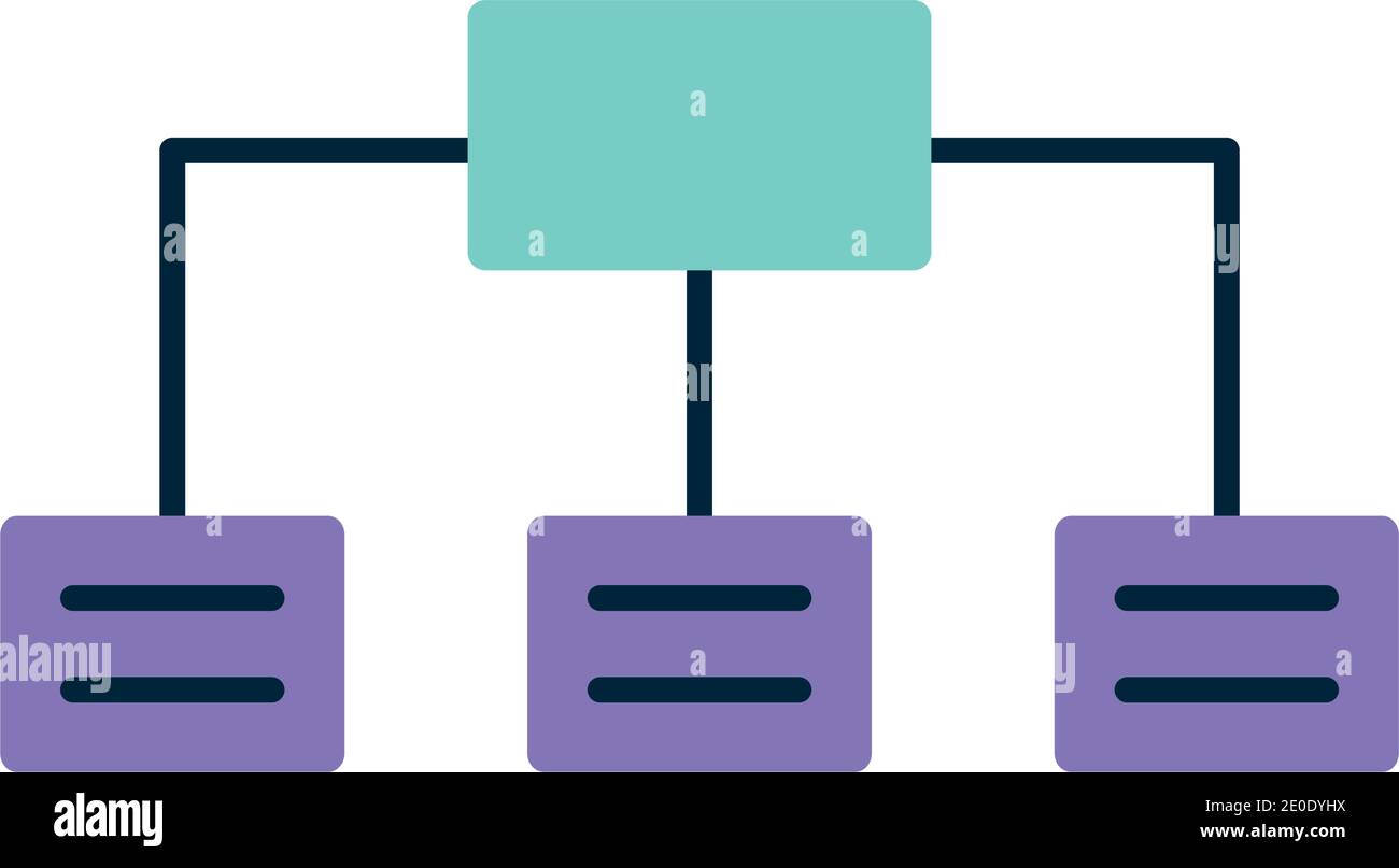 chart of three square on a white background Stock Vector Image & Art ...