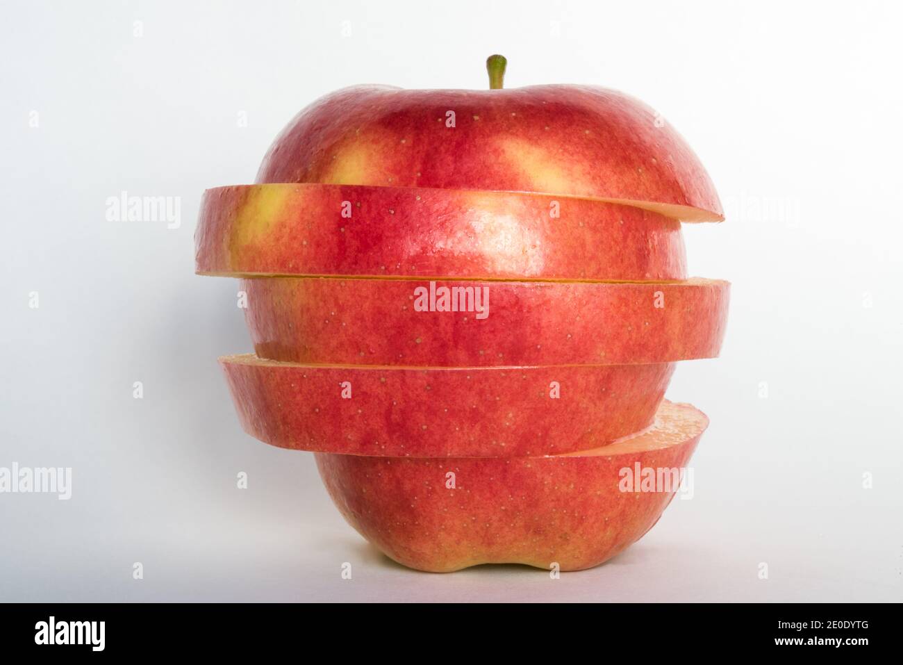 Apple sliced hi-res stock photography and images - Alamy
