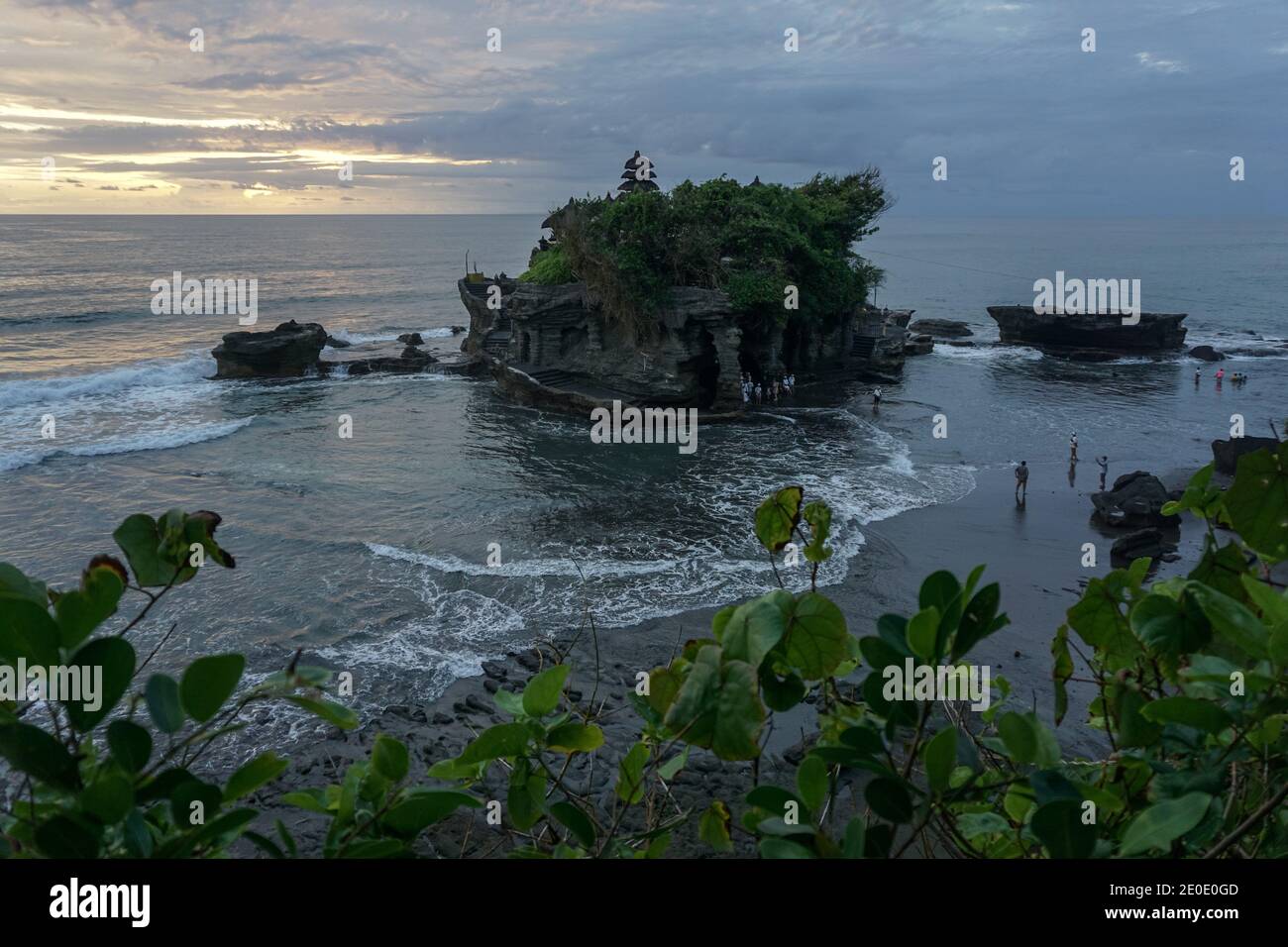 Tabanan, Bali, Indonesia. 31st Dec, 2020. Domestic tourists visits ...