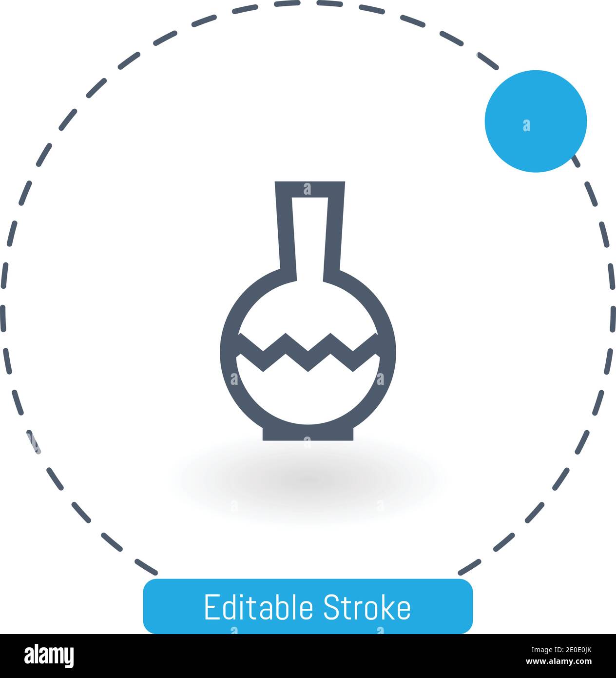 jug vector icon editable stroke outline icons for web and mobile Stock Vector Image & Art - Alamy